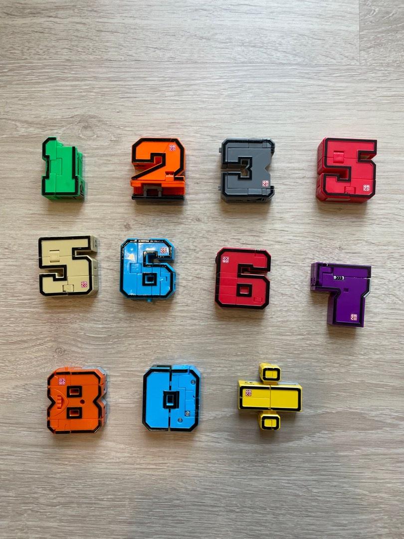 Pocket Morphers - number robots, Hobbies & Toys, Toys & Games on Carousell