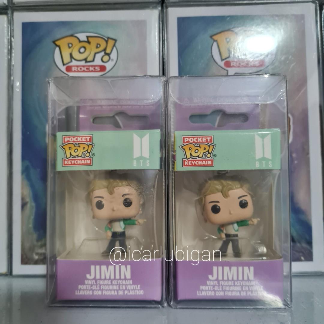 Pocket Pop! Keychain - BTS Jimin Dynamite, Hobbies & Toys, Toys & Games on Carousell