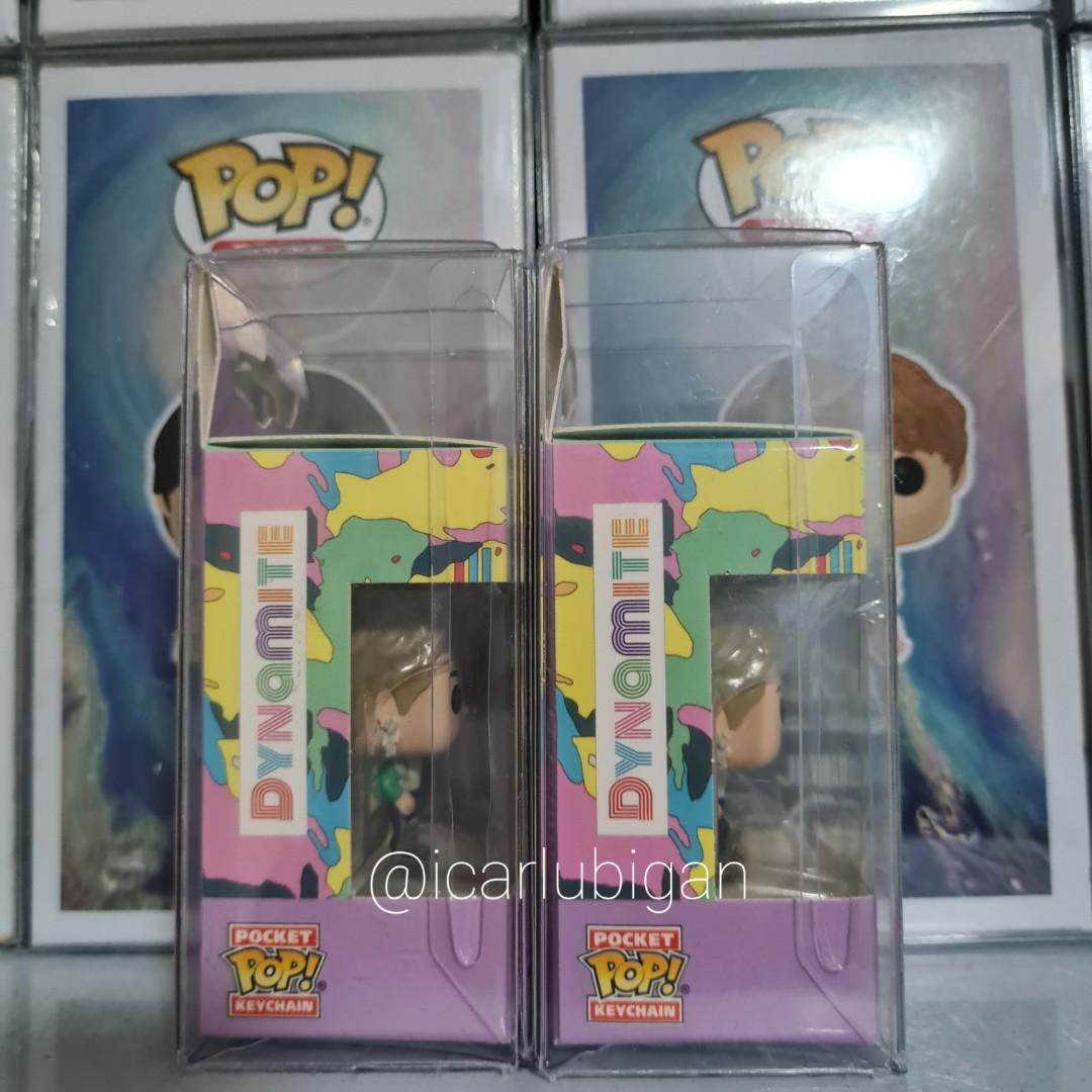 Pocket Pop! Keychain - BTS Jimin Dynamite, Hobbies & Toys, Toys & Games on Carousell