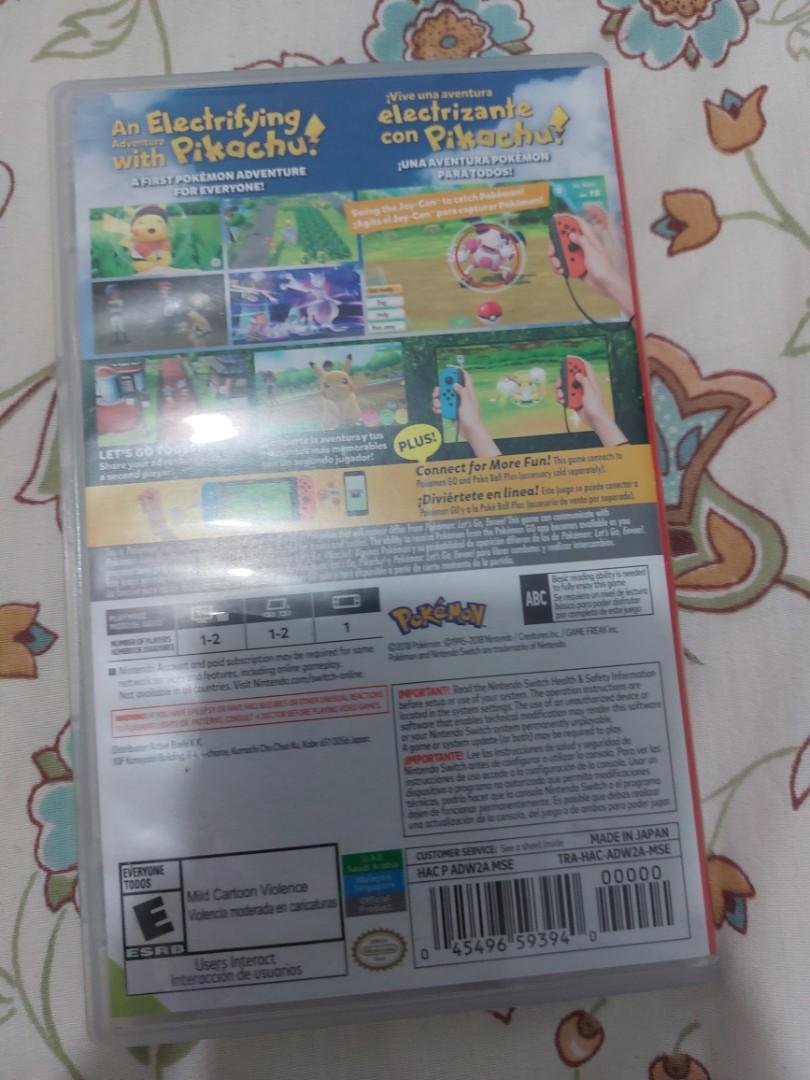 Pokemon Lets Go Pikachu Video Gaming Video Games Nintendo On Carousell