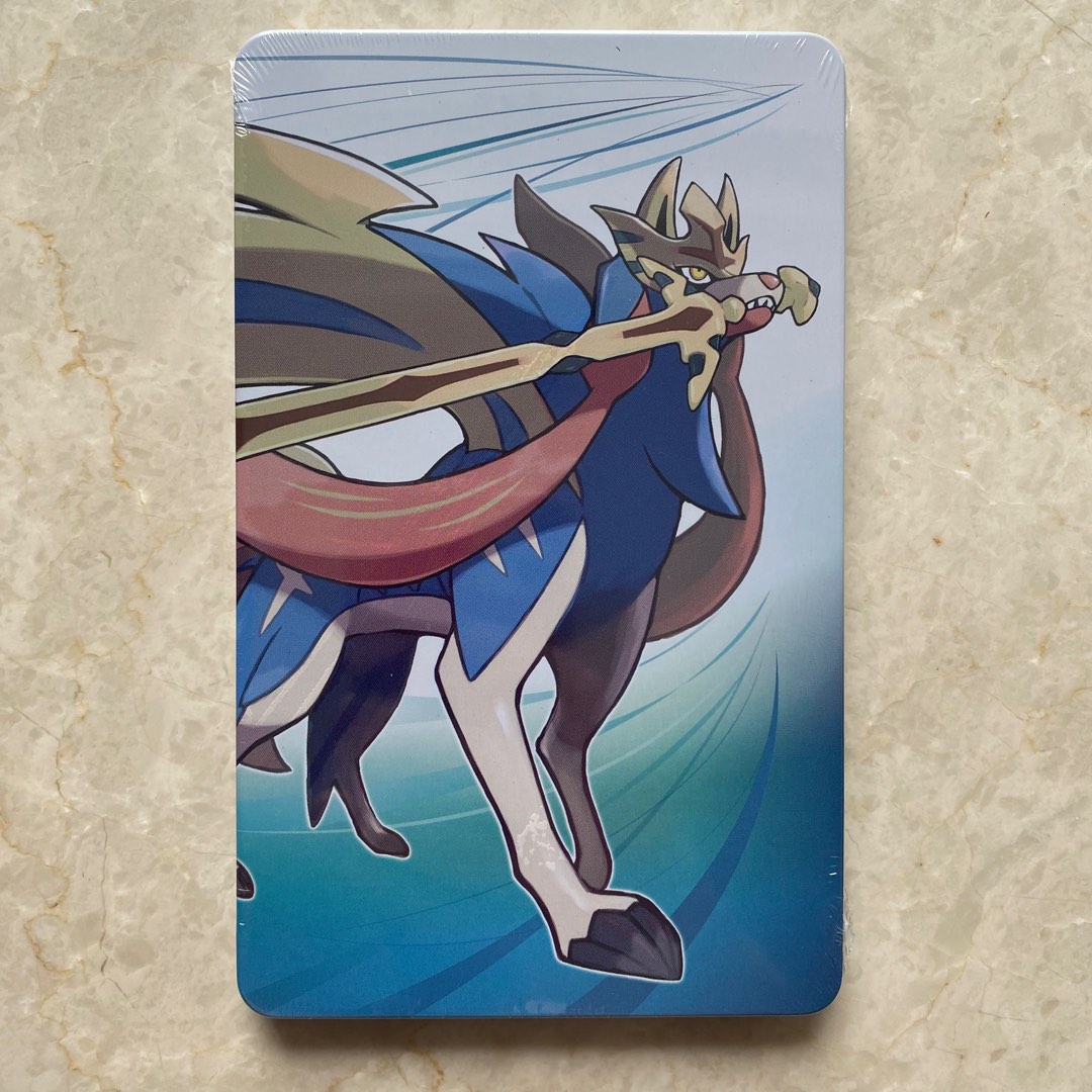 Pokemon Sword & Shield Steelbook Case (Zacian) (Nintendo Switch), Video ...