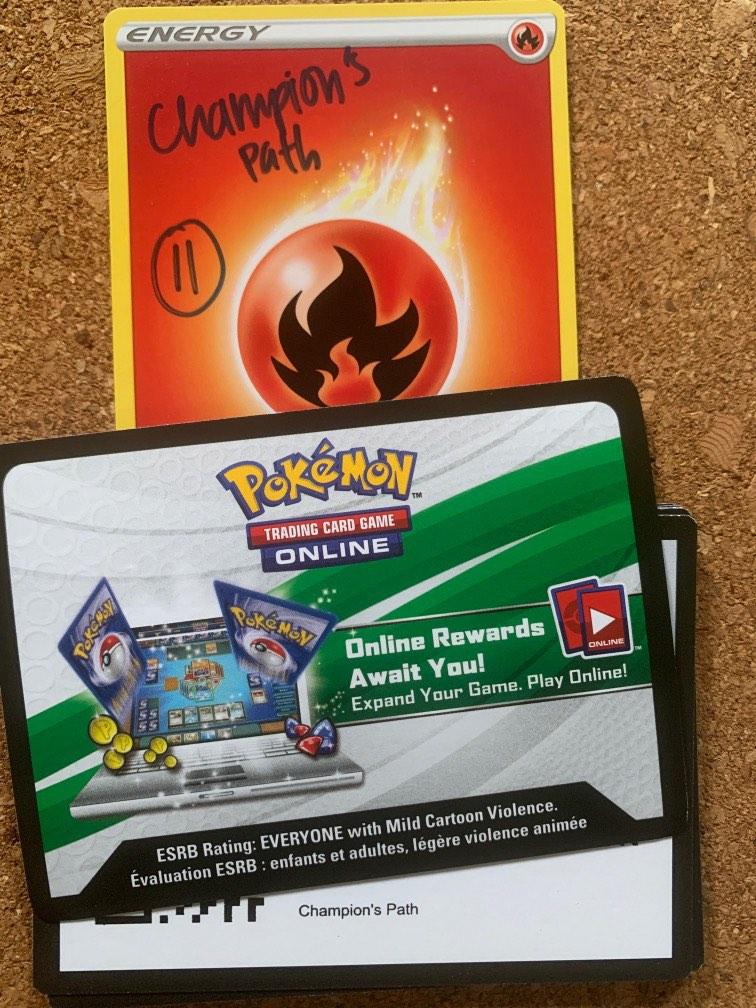 Pokemon TCGO Codes (Champion’s Path), Hobbies & Toys, Toys & Games on ...