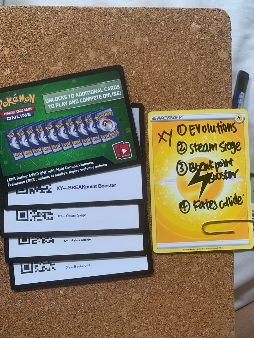 Pokemon TCGO Codes (XY), Hobbies & Toys, Toys & Games on Carousell