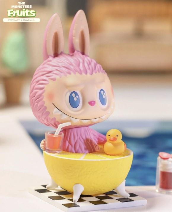 POP MART LABUBU The Monsters Fruits Series-Lemon, Hobbies & Toys, Toys ...