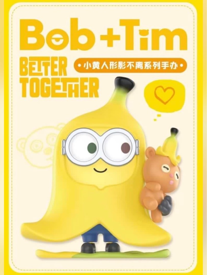 POPMART BOB AND TIM BETTER TOGETHER, Hobbies & Toys, Toys & Games on ...