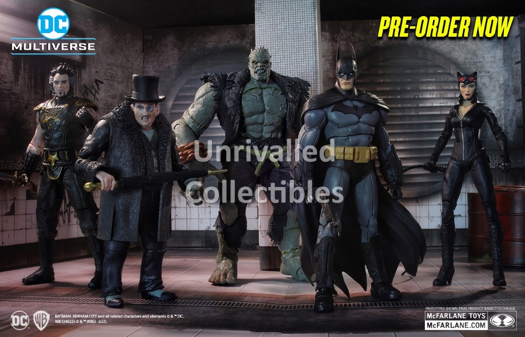 [In Hand] Mcfarlane Toys DC Multiverse Collect To Build CTB Batman Arkham City - Solomon Grundy ...