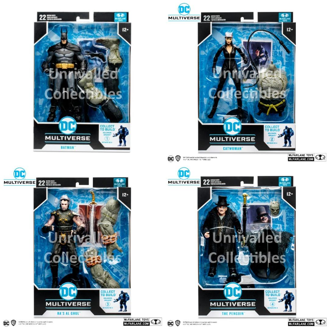 [In Hand] Mcfarlane Toys DC Multiverse Collect To Build CTB Batman Arkham City - Solomon Grundy ...