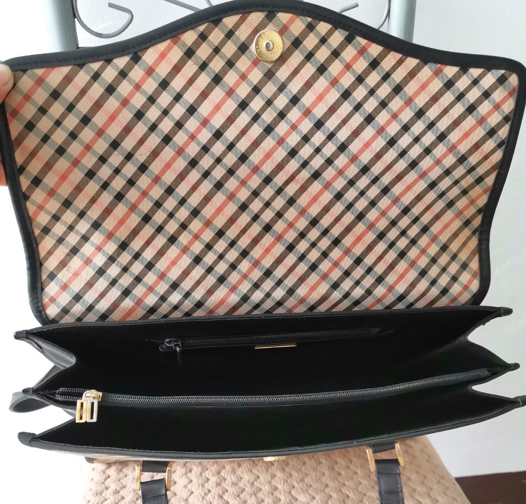 SALE: PreLoved DAKS Vintage Document/Laptop Bag, Women's Fashion, Bags & Wallets, Shoulder Bags ...