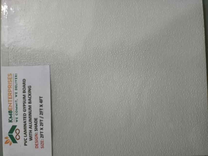 PVC LAMINATED GYPSUM BOARD - ORANGE SKIN, LEMON SKIN, PLAIN, Commercial ...