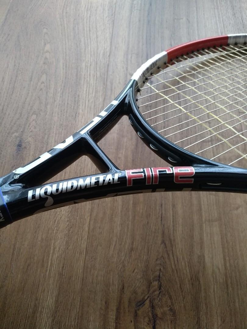 *Rare* Head Liquidmetal Fire Tennis Racket, Sports Equipment, Sports ...