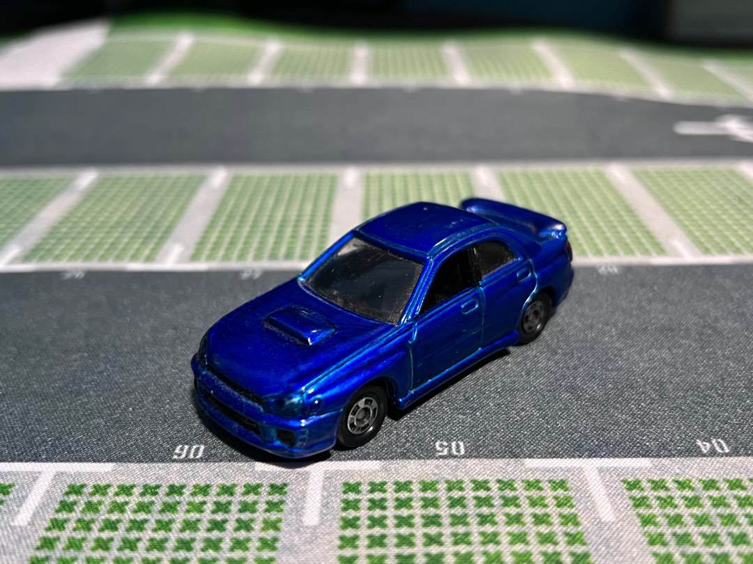 Rare Tomica Subaru Impreza WRX, Hobbies & Toys, Toys & Games on Carousell