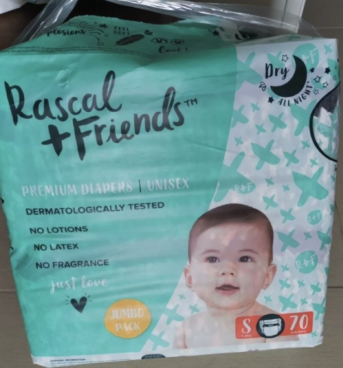 Rascal and Friends Diapers Size S, Babies & Kids, Bathing & Changing ...