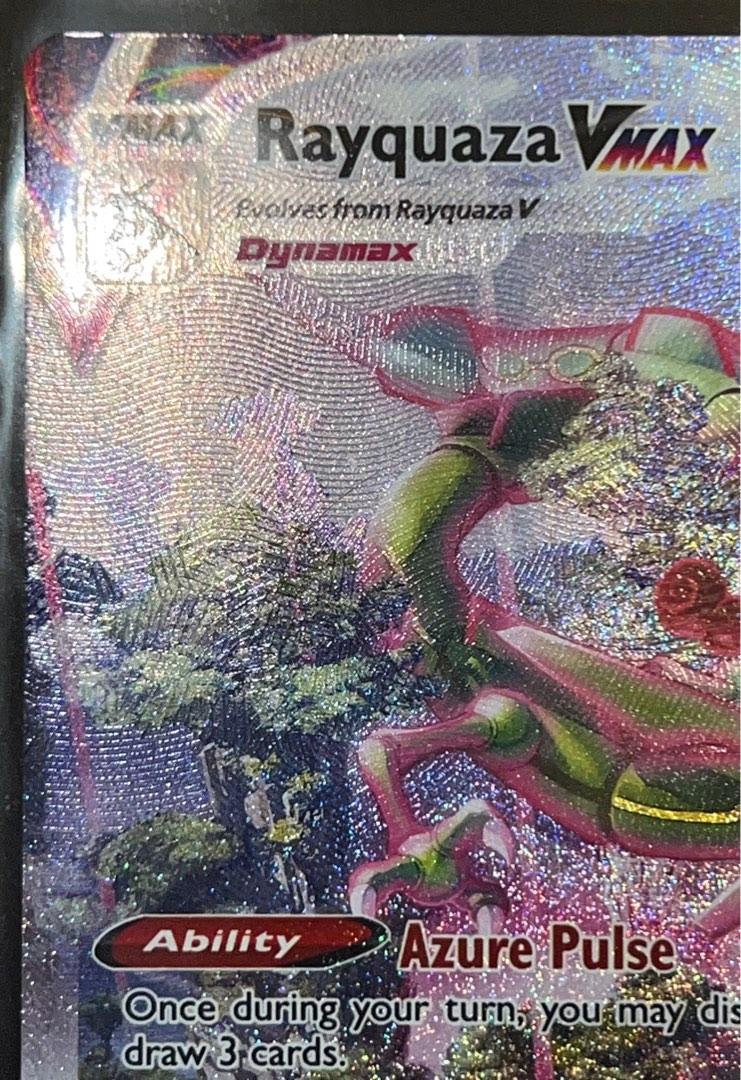 Rayquaza VMax Evolving Skies - Alternate Art, Hobbies & Toys, Toys ...
