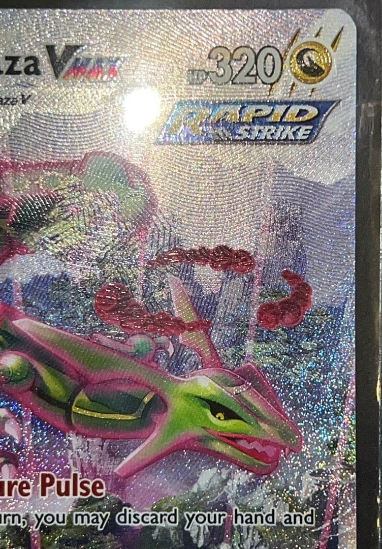Rayquaza VMax Evolving Skies - Alternate Art, Hobbies & Toys, Toys ...