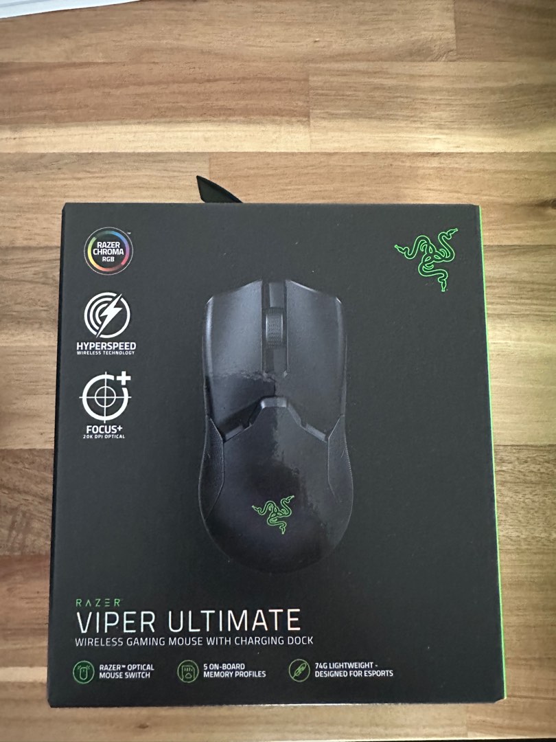Razer Viper Ultimate with Dock, Computers & Tech, Parts & Accessories ...