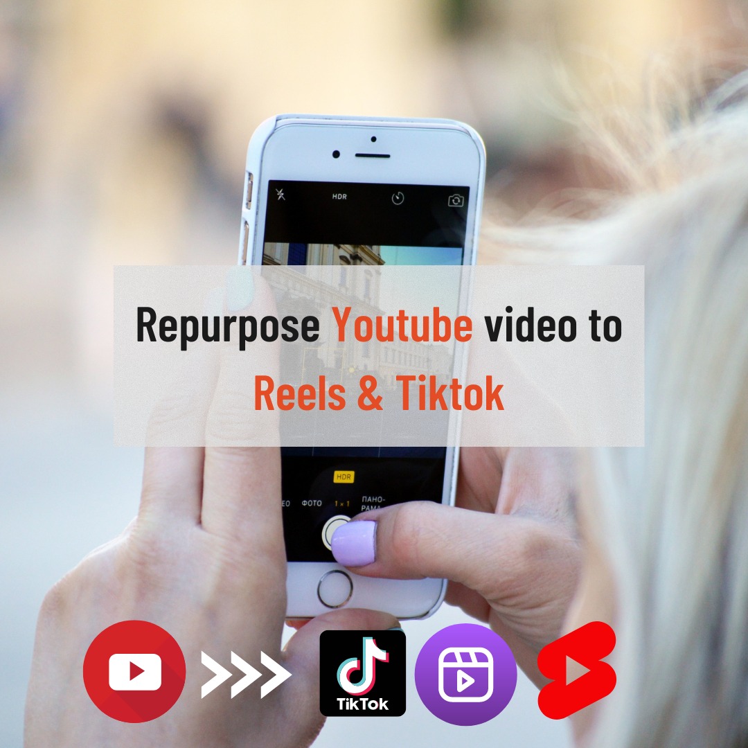Repurpose Youtube video to Instagram Reels, Tiktoks and Youtube Shorts ...