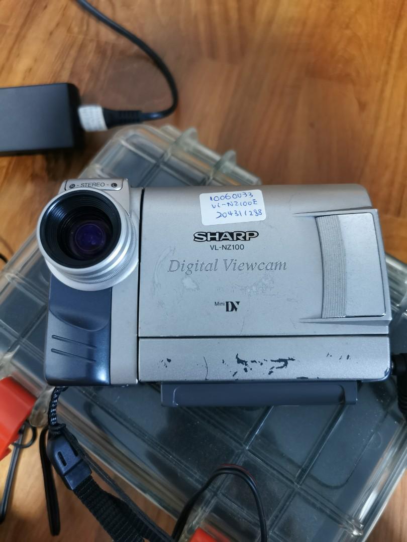 Retro Sharp VL-NZ100 Camcorder, Photography, Video Cameras on Carousell
