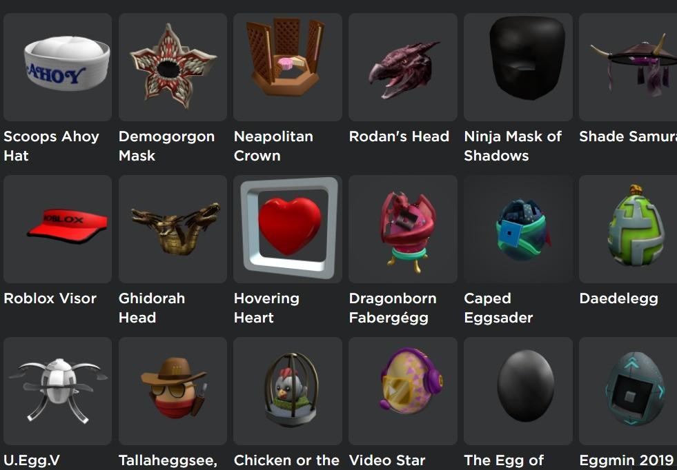 ROBLOX COLLECTIBLE ACCOUNT, Video Gaming, Gaming Accessories, Game Gift ...