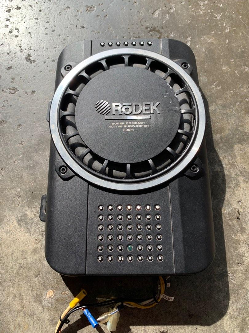 Rodek 8 in active subwoofer, Car Accessories, Accessories on Carousell