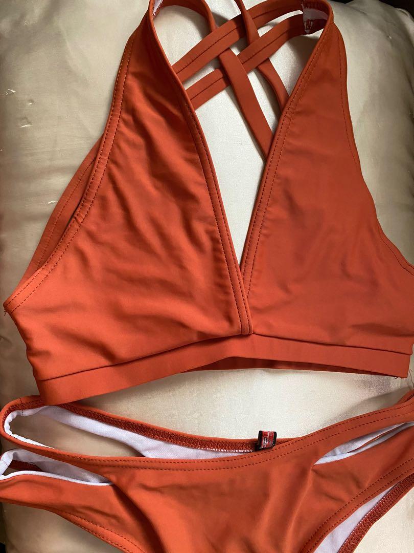 Rust Bikini, Women's Fashion, Swimwear, Bikinis & Swimsuits on Carousell