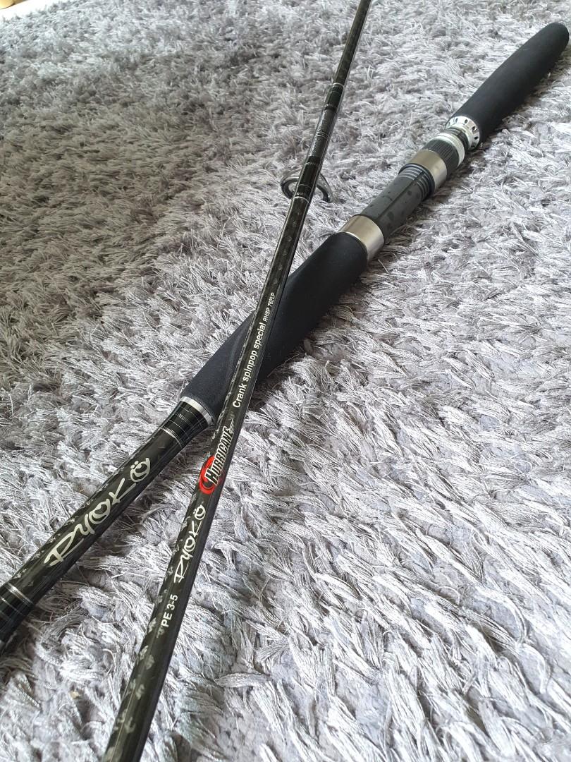 RYOKO HURRICANE light popping rod, Sports Equipment, Fishing on Carousell