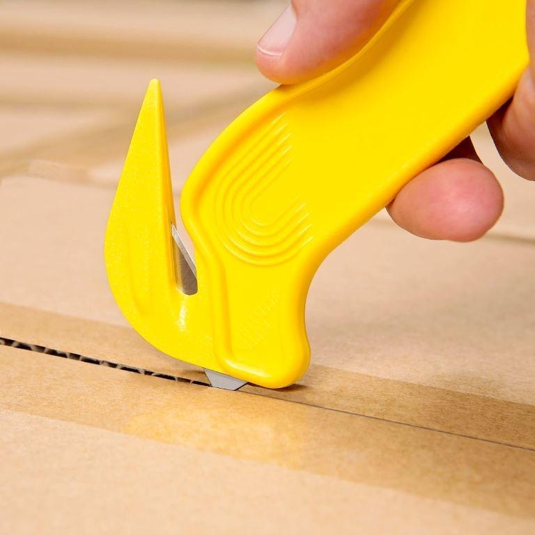 Safety Hook Cutters for bubble wrap, strap, stretch film, etc ...