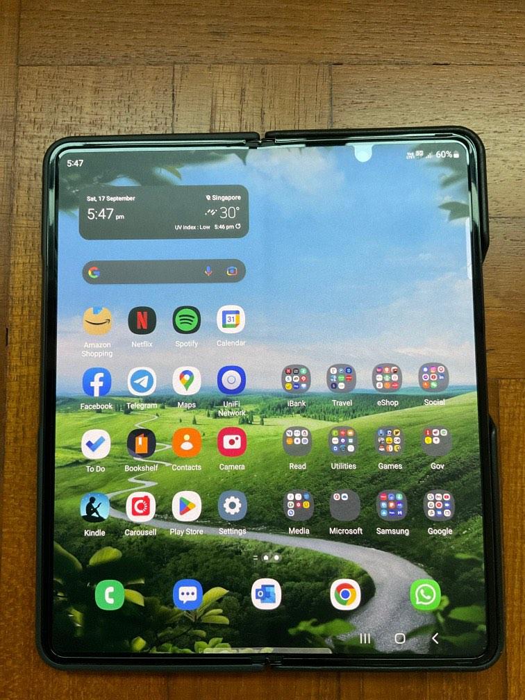 Samsung Fold4 black 256GB (Mint), Mobile Phones & Gadgets, Mobile ...