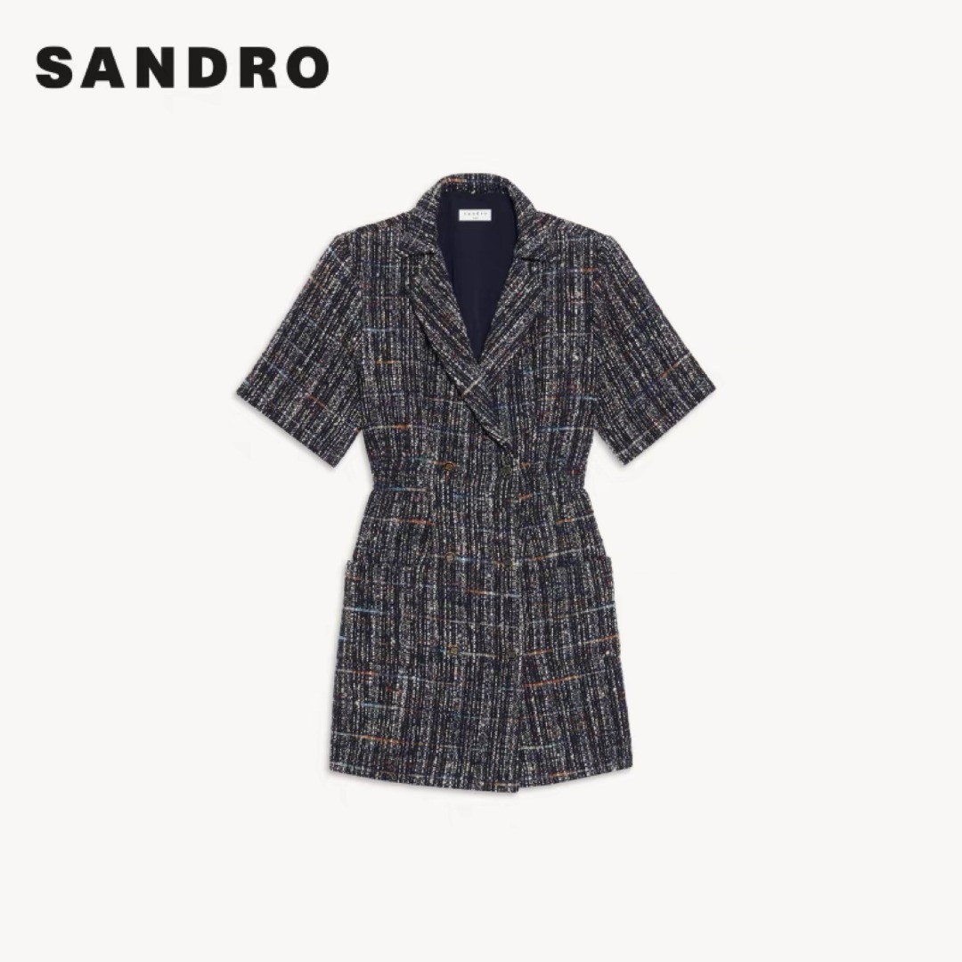Sandro Tweed suit dress, Women's Fashion, Dresses & Sets, Dresses on ...