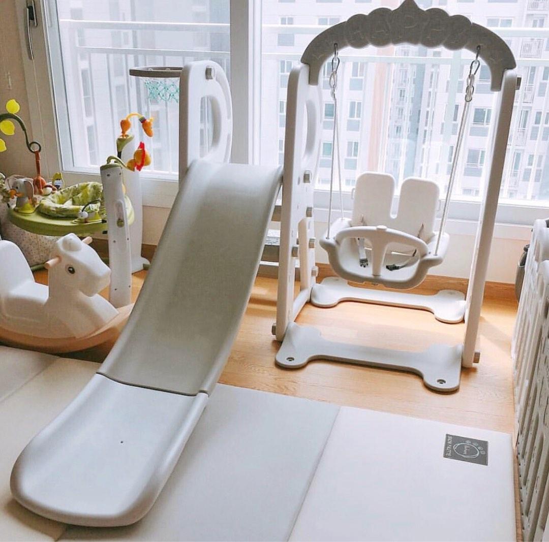 Scandinavian Slide and Swing, Babies & Kids, Infant Playtime on Carousell
