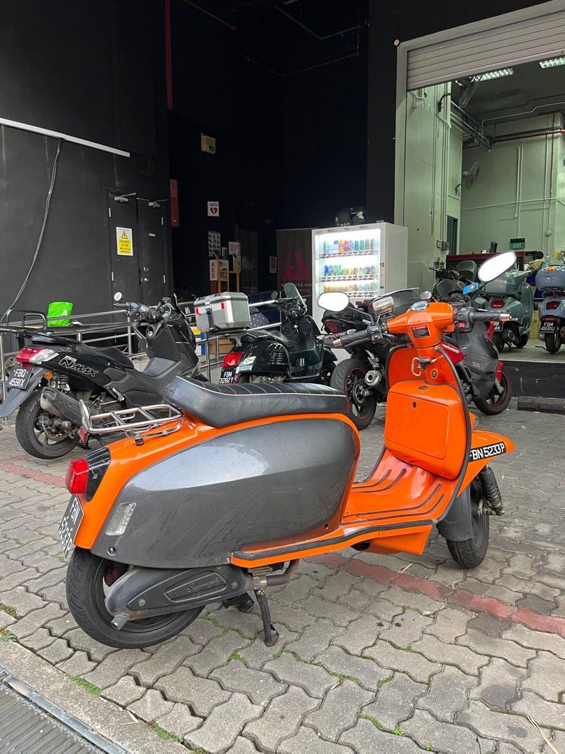 Scomadi TL200, Motorcycles, Motorcycles for Sale, Class 2B on Carousell