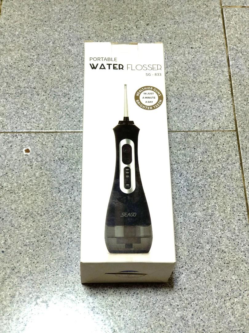 SEAGO WATER FLOSSER DENTAL GUM ORAL HEALTH WATER PRESSURE ELECTRIC SG ...