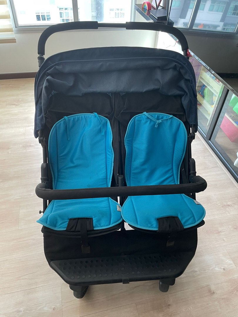 See baby Double Stroller, Babies & Kids, Going Out, Strollers on Carousell