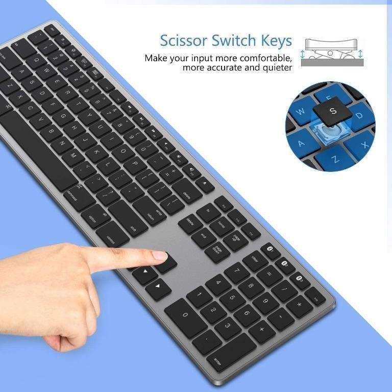 Seenda Keyboard IWG-7303A Full Size (Bluetooth), Computers & Tech ...