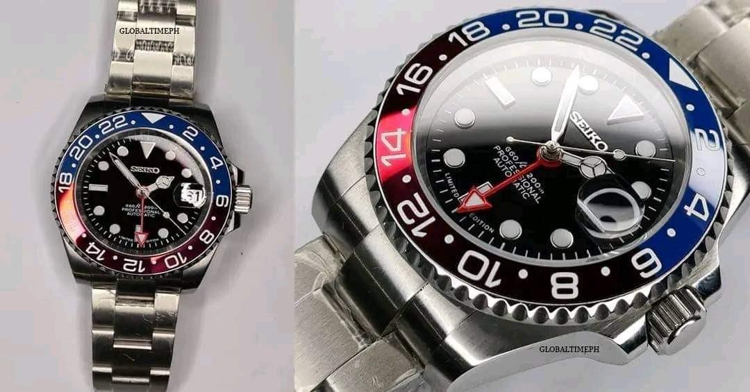 Seiko NH35 Movement Custom Build Watches, Luxury, Watches on Carousell