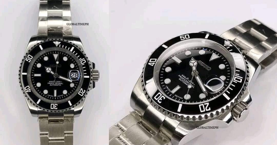 Seiko NH35 Movement Custom Build Watches, Luxury, Watches on Carousell