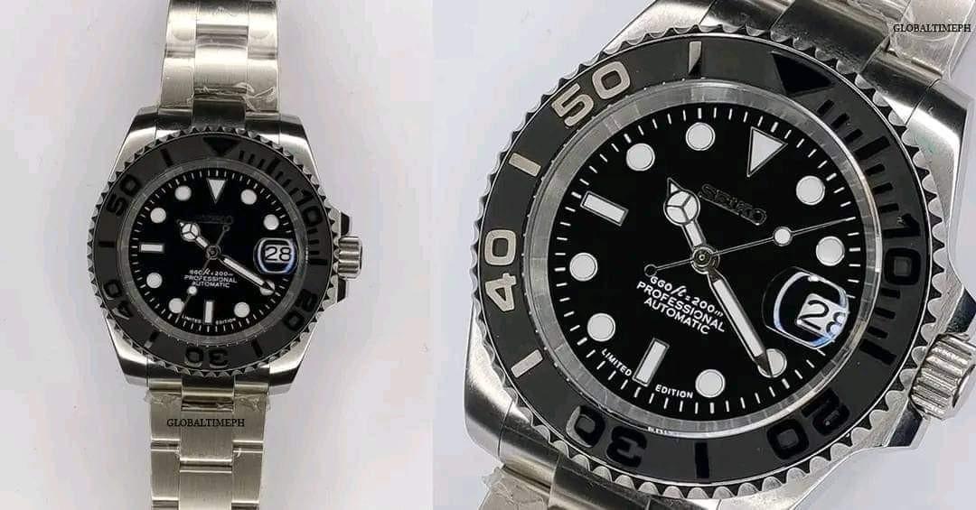 Seiko NH35 Movement Custom Build Watches, Luxury, Watches on Carousell