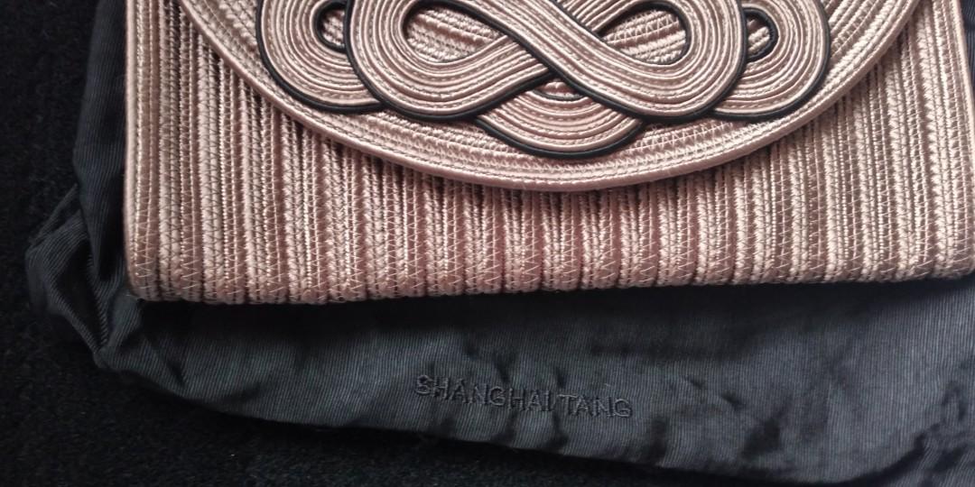Shanghai Tang | Knot Silk Braid Clutch, Women's Fashion, Bags & Wallets, Clutches on Carousell