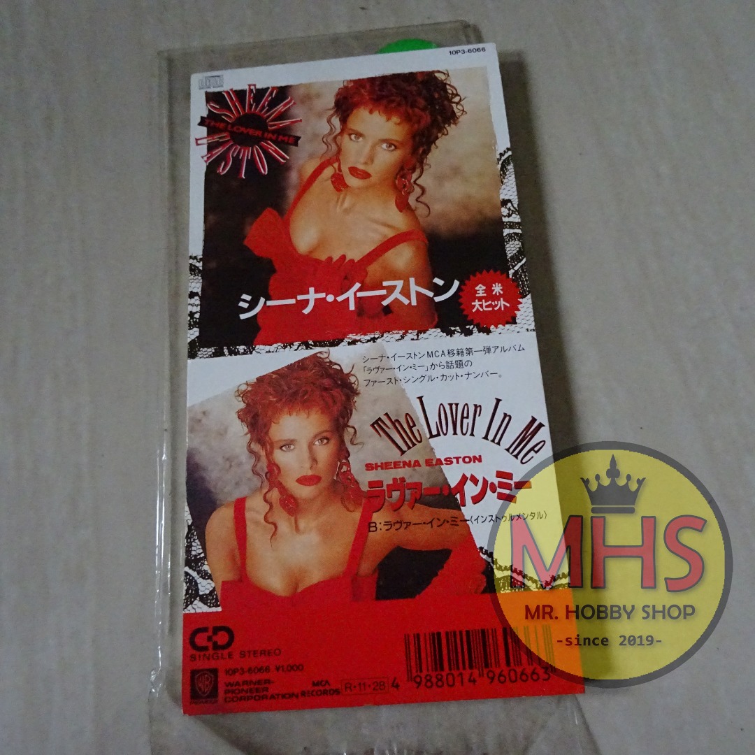 Sheena Easton The Lover In Me Mini Cd Single 100 Original Copy Hobbies And Toys Music And Media