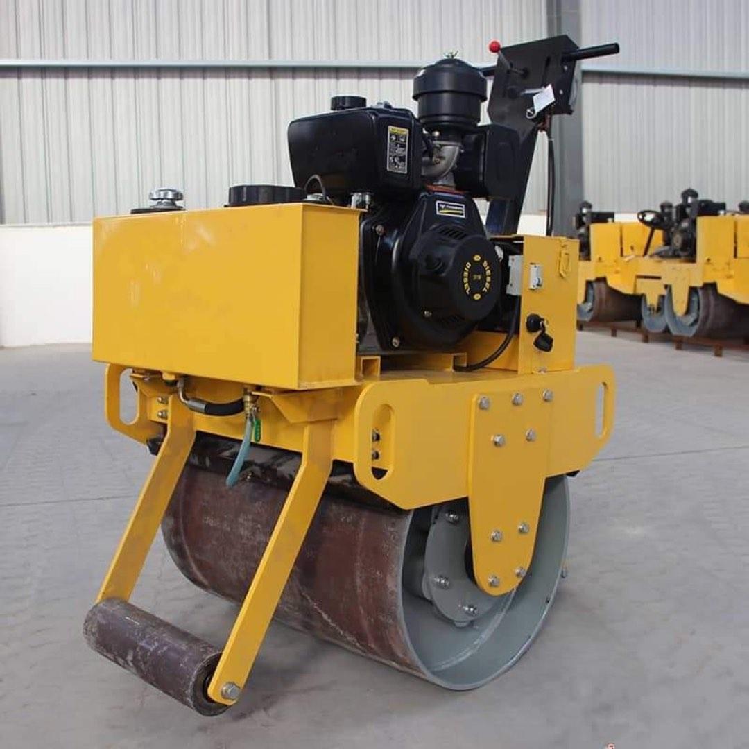 SINGLE DRUM WALK BEHIND ROAD ROLLER Double Drum Walk behind roller ...