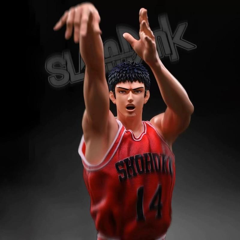 SLAM DUNK BASKETBALL GK SHOHOKU FIGURE STATUE 真香翻模 灌篮高手樱木花道 三井寿手办 ...