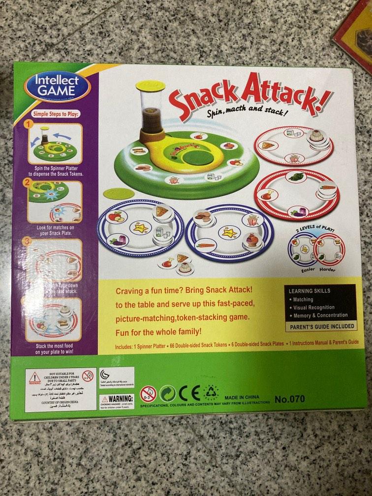 Snack attack board game, Hobbies & Toys, Toys & Games on Carousell