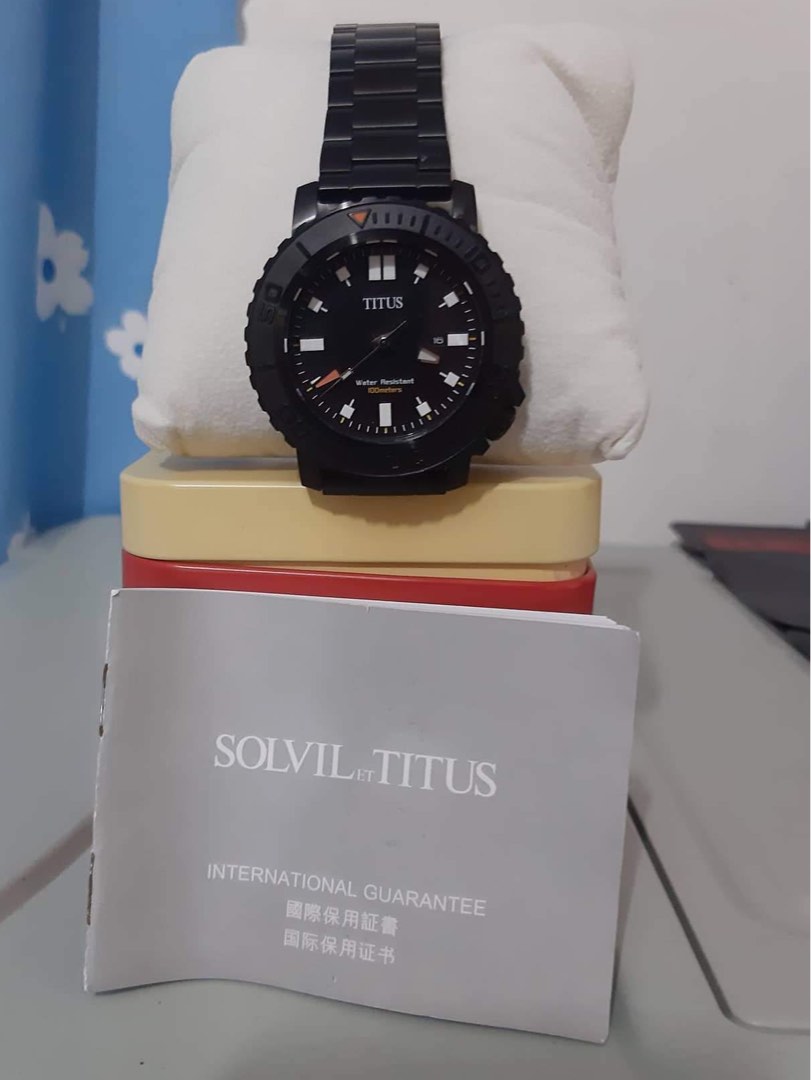 Solvil Titus Watch, Men's Fashion, Watches & Accessories, Watches on ...