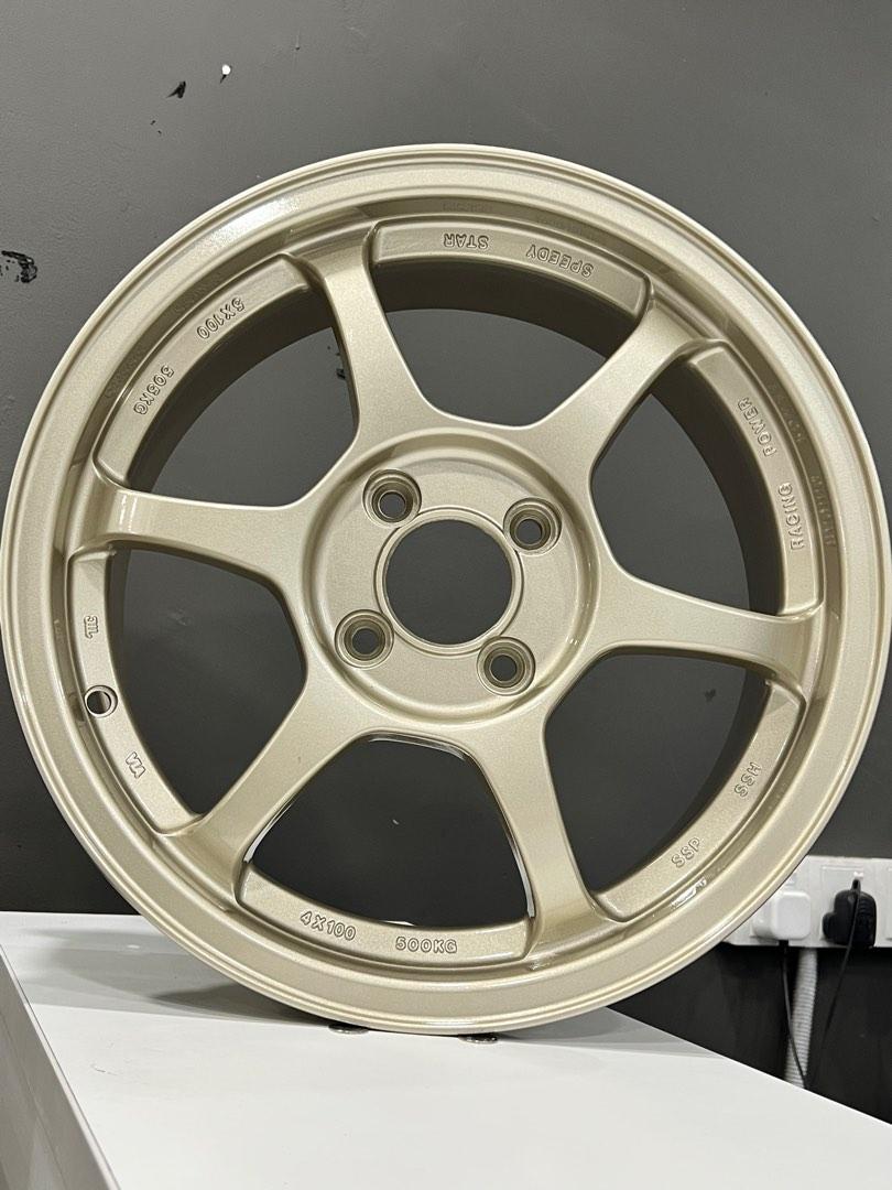 Sport Rim SSR Type C 15x7JJ PCD100, Auto Accessories on Carousell