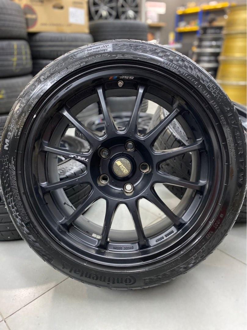 Sport Rim SSR Type F 17X8JJ 5x114 Civic FD Inspira, Auto Accessories on Carousell