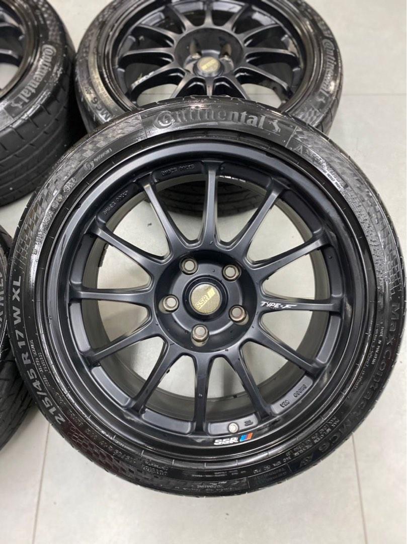 Sport Rim SSR Type F 17X8JJ 5x114 Civic FD Inspira, Auto Accessories on ...
