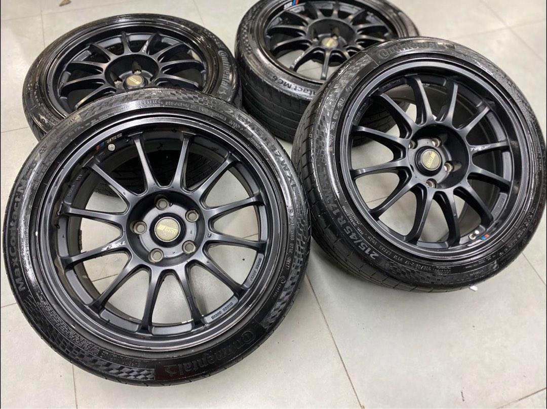 Sport Rim SSR Type F 17X8JJ 5x114 Civic FD Inspira, Auto Accessories on Carousell