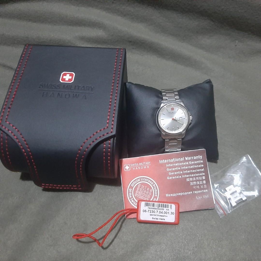 Swiss military hanowa, Women's Fashion, Watches & Accessories, Watches ...