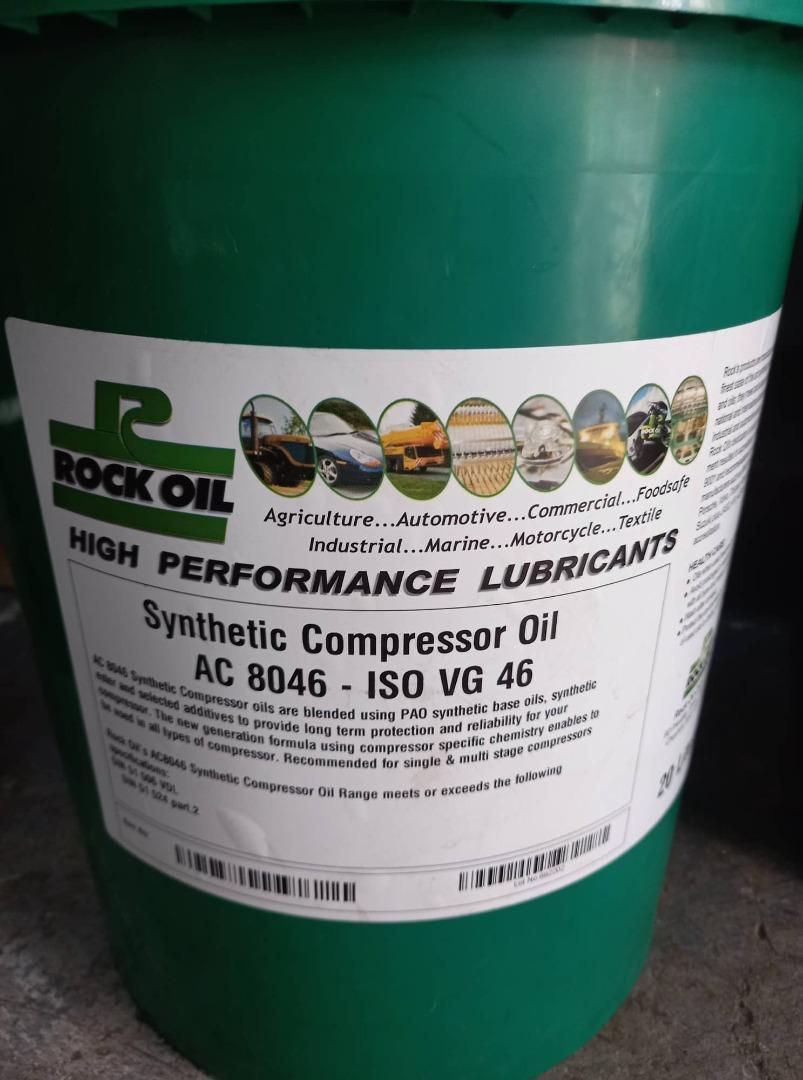 Synthetic Compressor Oil, Commercial & Industrial, Industrial Equipment on Carousell