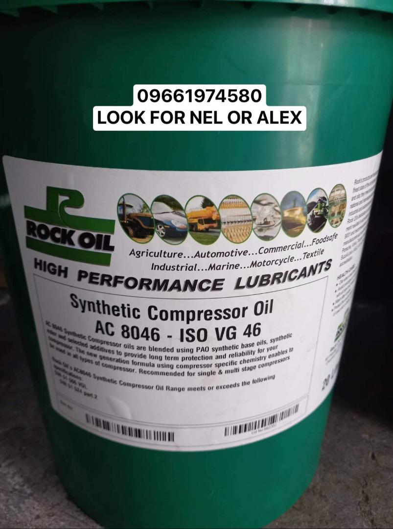SYNTHETIC COMPRESSOR OIL, Commercial & Industrial, Industrial Equipment ...
