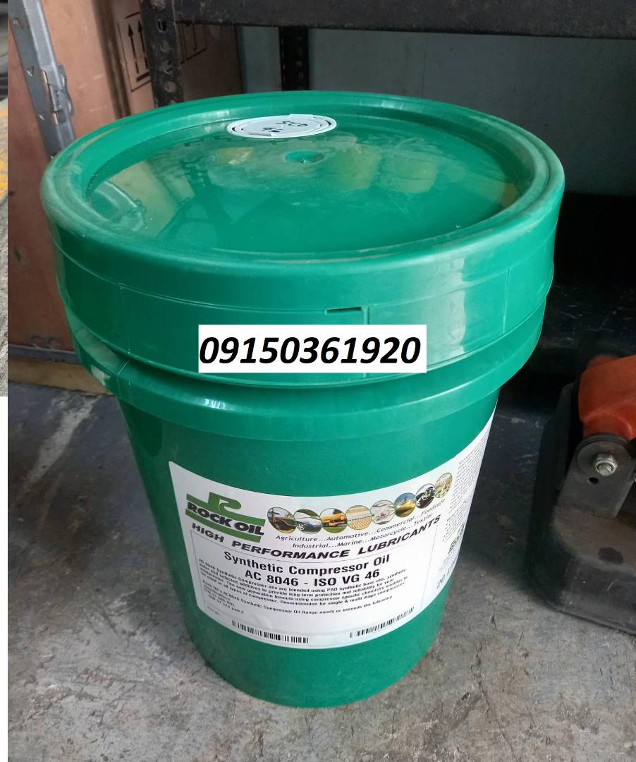 Synthetic compressor oil, Commercial & Industrial, Construction Tools & Equipment on Carousell